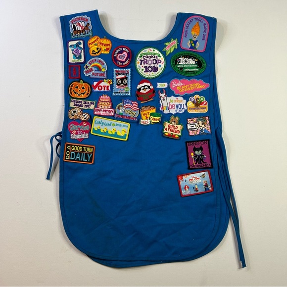 Girl Scouts | Other | Girl Scouts California Blue Daisy Uniform Vest ...